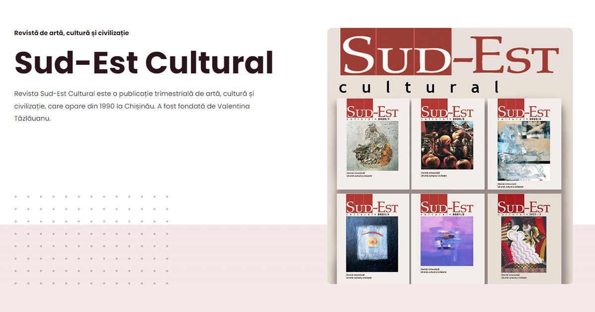 Reviste - Revista Sud-Est Cultural
